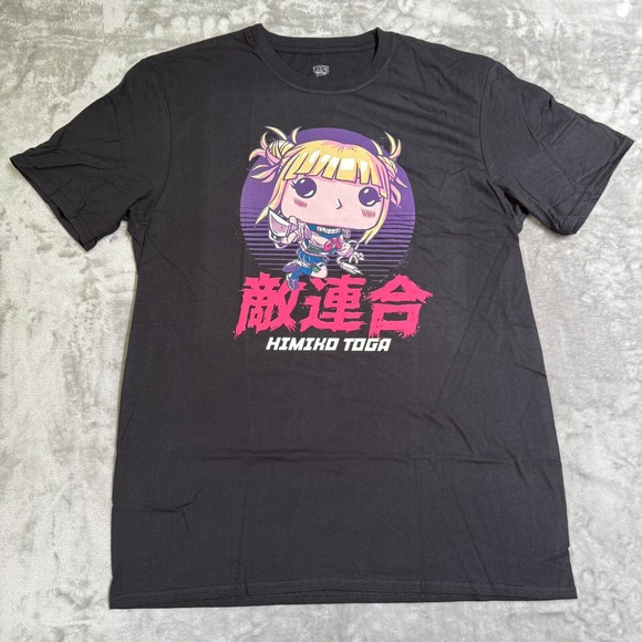 Funko | Shirts | Funko Himiko Toga My Hero Academia Tshirt Large Pop ...